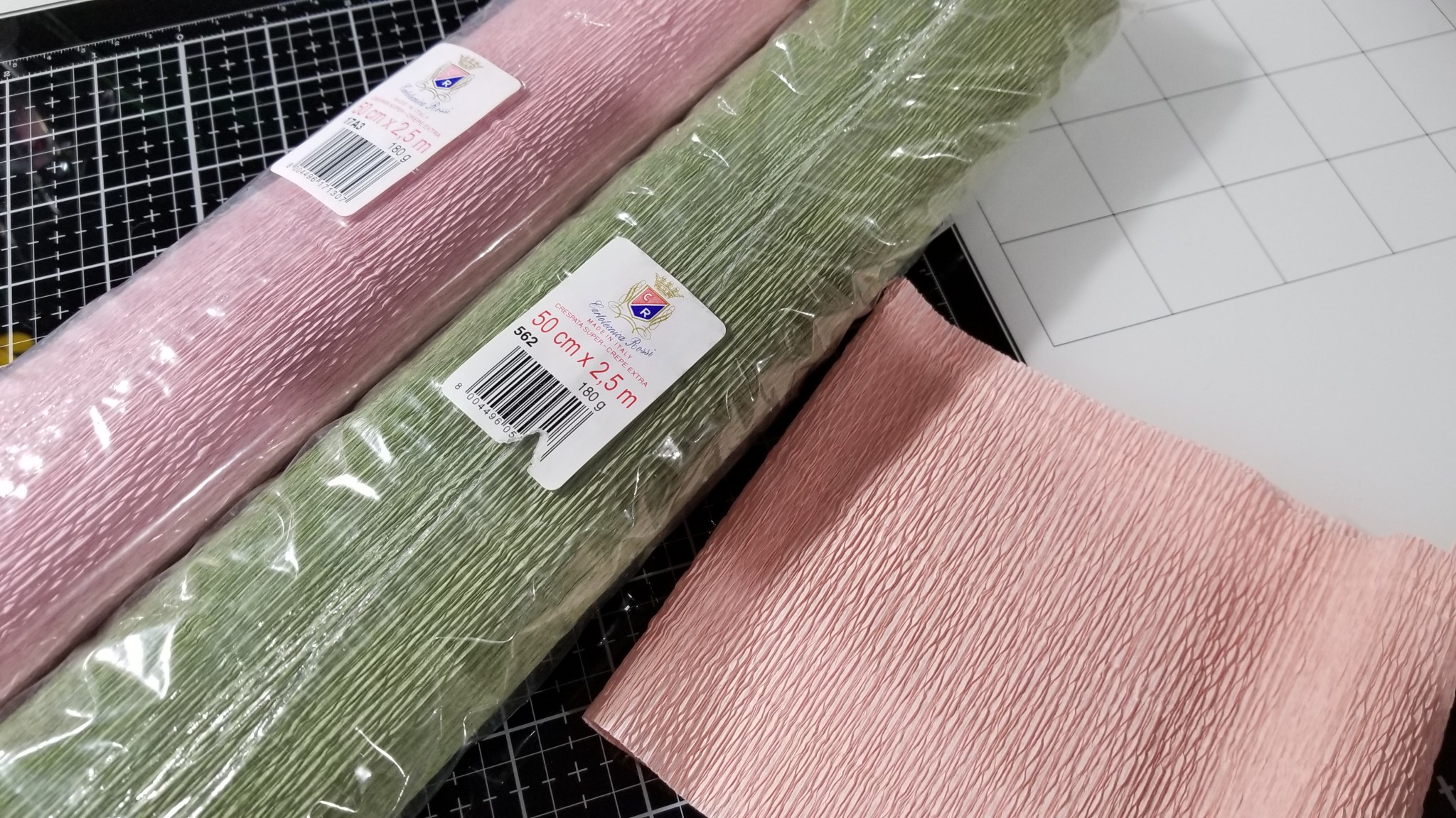 Types of Crepe Paper For Making Flowers