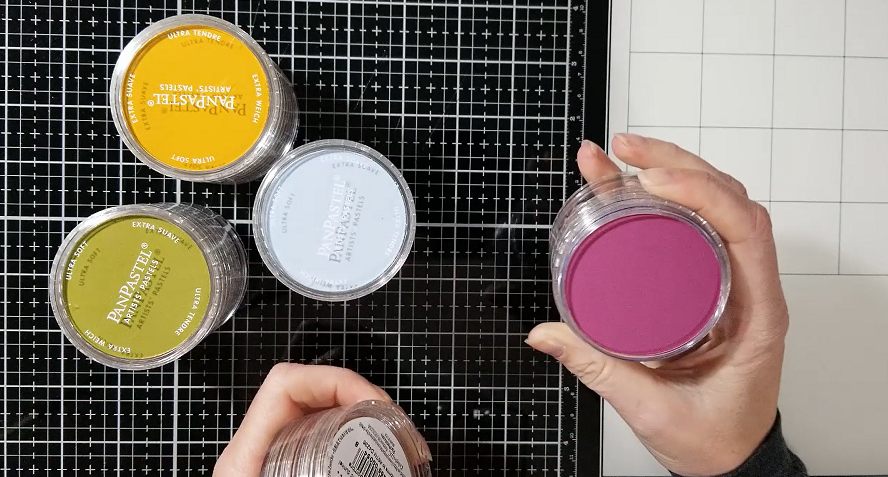 PanPastels and Crepe Paper Peony